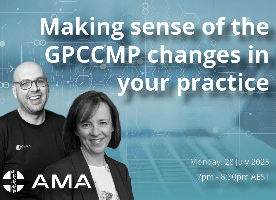Webinar Invitation: Making Sense of the New GP Chronic Condition Management Plan (GPCCMP ...